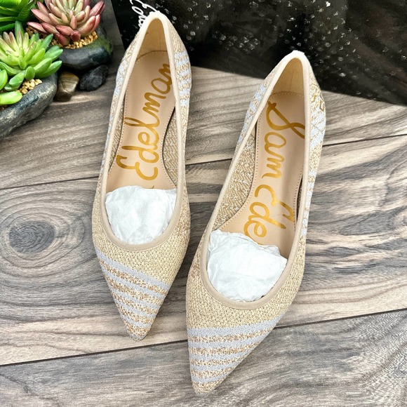 Sam Edelman | Shoes | Nib Sam Edelman Shaya 85m Nude Knit Slip On ...